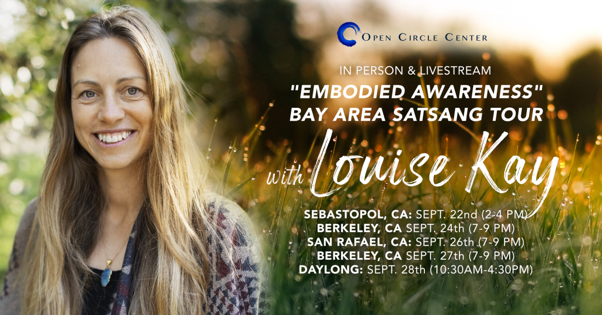 Louise Kay CA Tour 2024 *~~* - Open Circle Center